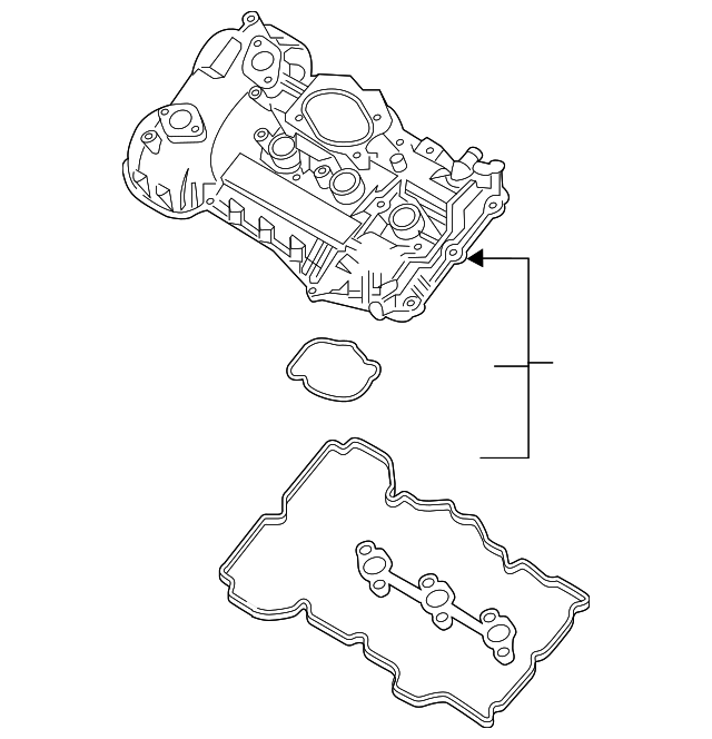 Genuine Valve Cover for 2020-2023 Hyundai Palisade | Part# 22410-3LFA0 ...