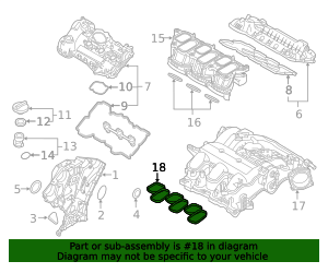 2015-2025 Hyundai Plenum Gasket 29215-3CFA1 | OEM Parts Online