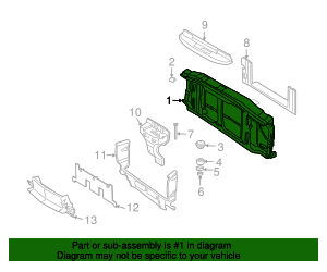15831182 Panel - New OEM Part From GM Parts Direct | GM Parts Store