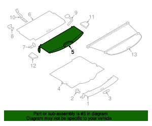 849B8-4BA1B - Lid 2014-2020 Nissan Rogue | Nissan Parts & Accessories ...