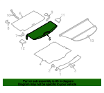 849B8-5HA1B - Lid - 2015-2019 Nissan Rogue | Conicelli Nissan