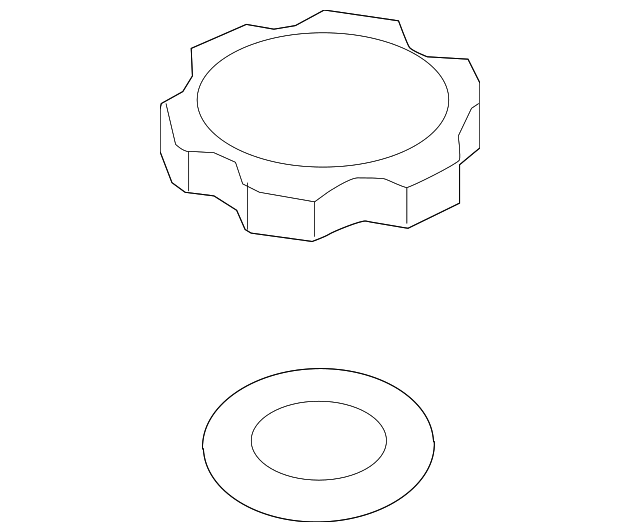 26510-26650 - Filler Cap 2018-2021 Kia Stinger | Kia.Parts Store