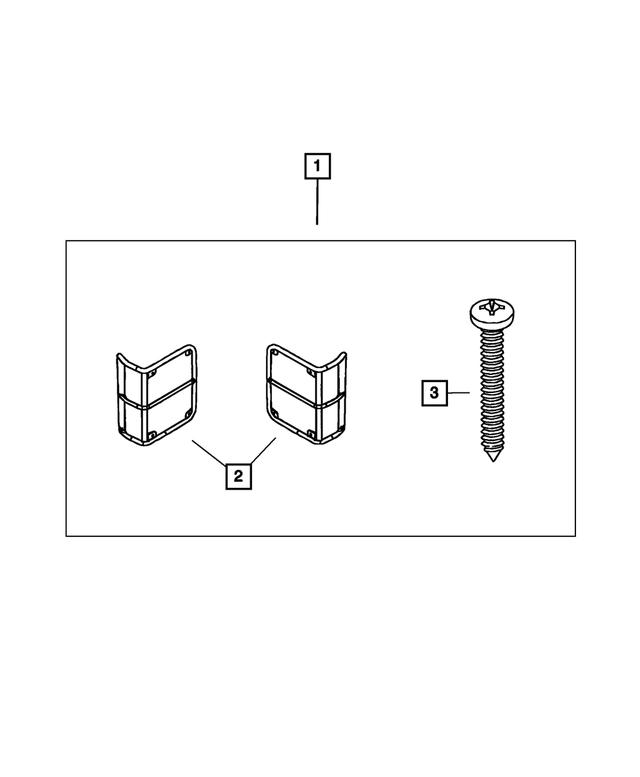 2011-2013 Jeep Wrangler Pan Head Screw 6510811AA | Mopar eStore