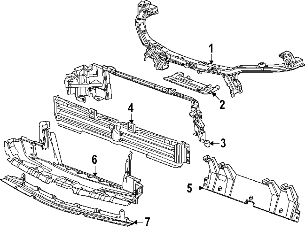 2024-2025 Chevrolet Blazer EV F Baffle 85533599 | TascaParts.com