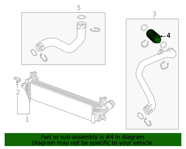 39151407 - Air Inlet Tube Adapter 2019-2023 GM | Gateway Buick GMC Parts