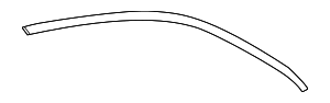 213-670-03-00 - Upper Molding 2017-2020 Mercedes-Benz | Mercedes-Benz ...