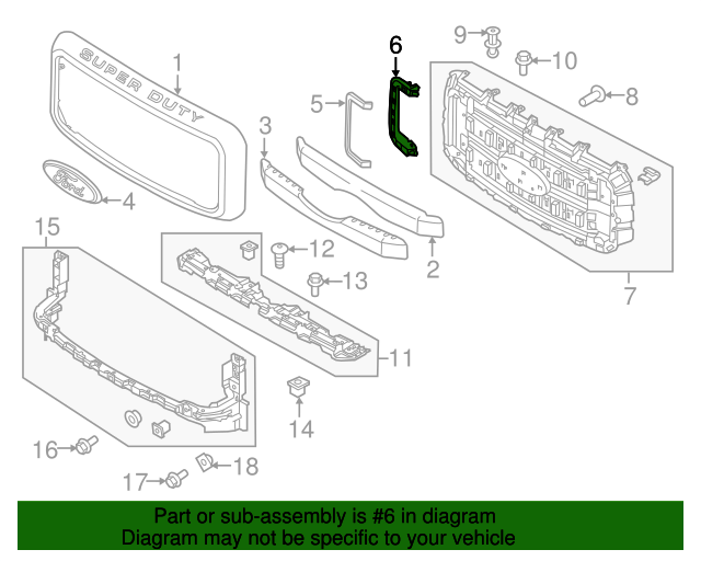 2011-2016 Ford OEM NEW 2011-2016 Ford F-250 Super Duty Right Outer ...