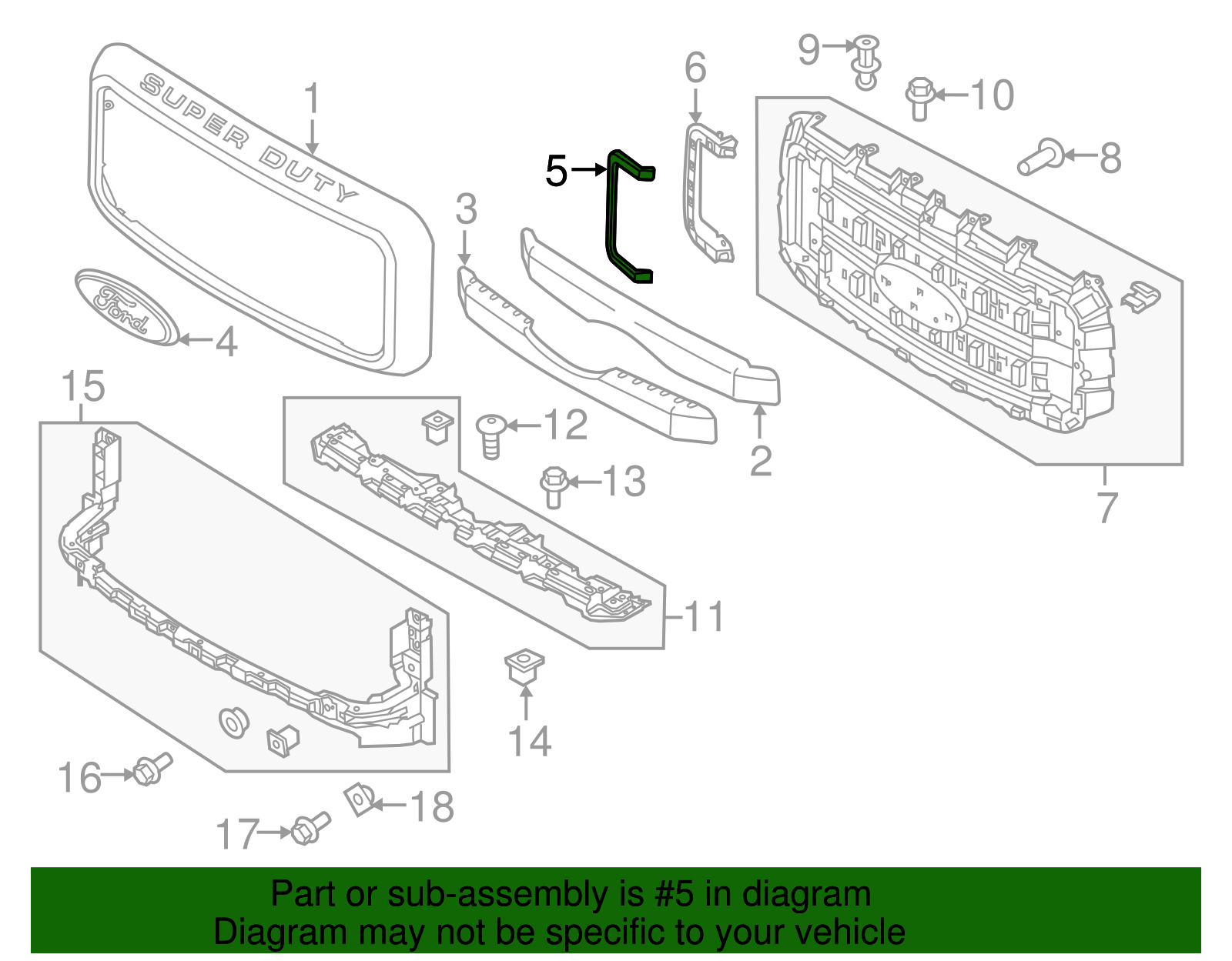 2011-2016 Ford Outer Filler BC3Z-8200-F | Miracle Ford Parts