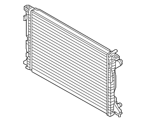 2020-2024 Audi Radiator 8W0-121-251-AA | Audi USA Parts