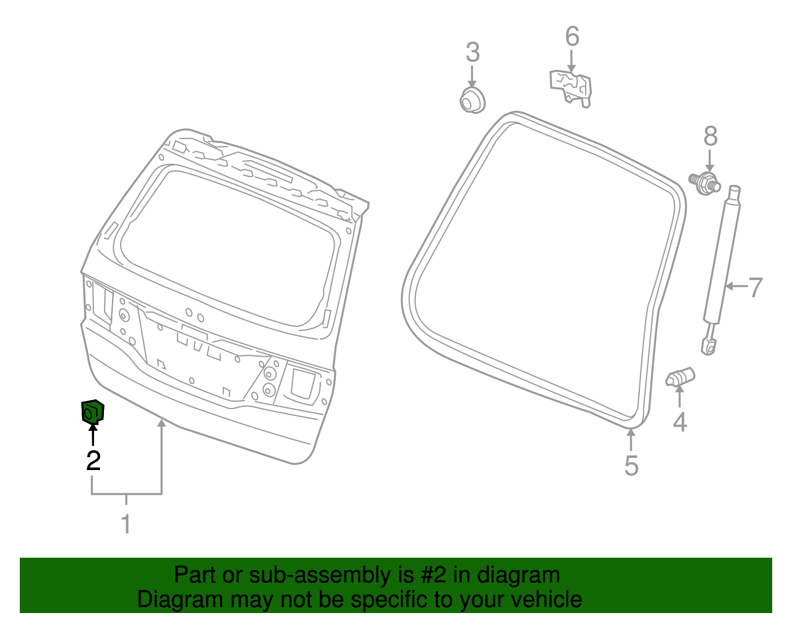 90306-S04-003 - 2005-2010 Honda Odyssey - Nut License Plate (Hex ...