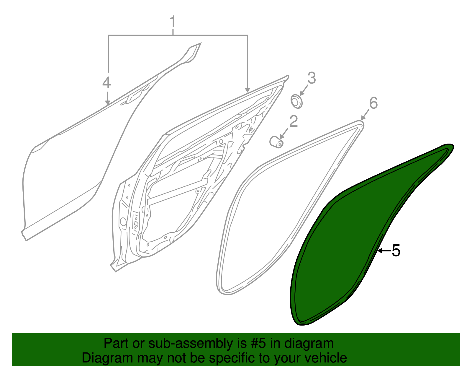 83120-J5000 - Weather-Strip On Body 2018-2023 Kia Stinger | Kia.Parts Store