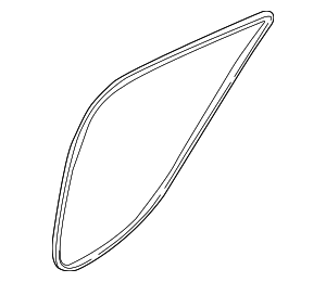 2018-2021 Kia Stinger Door Weather-Strip 83130 J5000 | QuirkParts