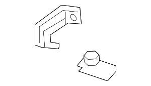 2020-2023 Chevrolet Front Passenger Side Bumper Fascia Outer Bracket ...