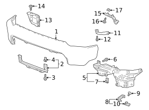 2020-2021 Chevrolet Bracket 84603328 | TascaParts.com