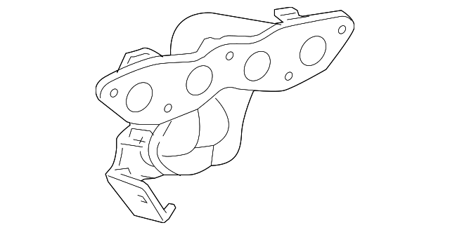 Genuine Toyota Exhaust Manifold part# 17141-21130 for 2007-2012 Toyota ...