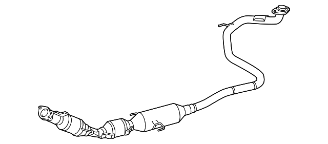 Toyota Front Pipe Part# 1741021541 | Toyota Of Colorado Springs Parts