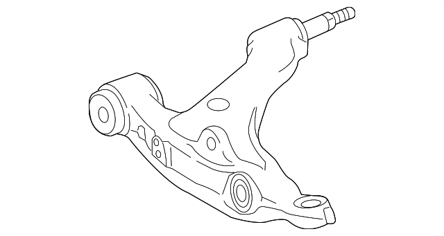 2006-2020 Lexus Lower Control Arm 48640-30300 | OEM Parts Online