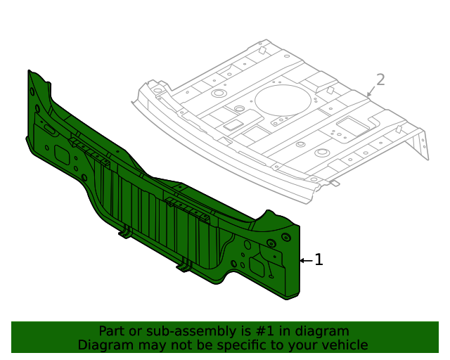 69100-L0000 - Rear Body Panel - 2020-2022 Hyundai Sonata | World OEM ...