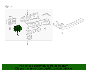 2019-2024 Toyota Plate 57014-0R010 | OEM Parts Online