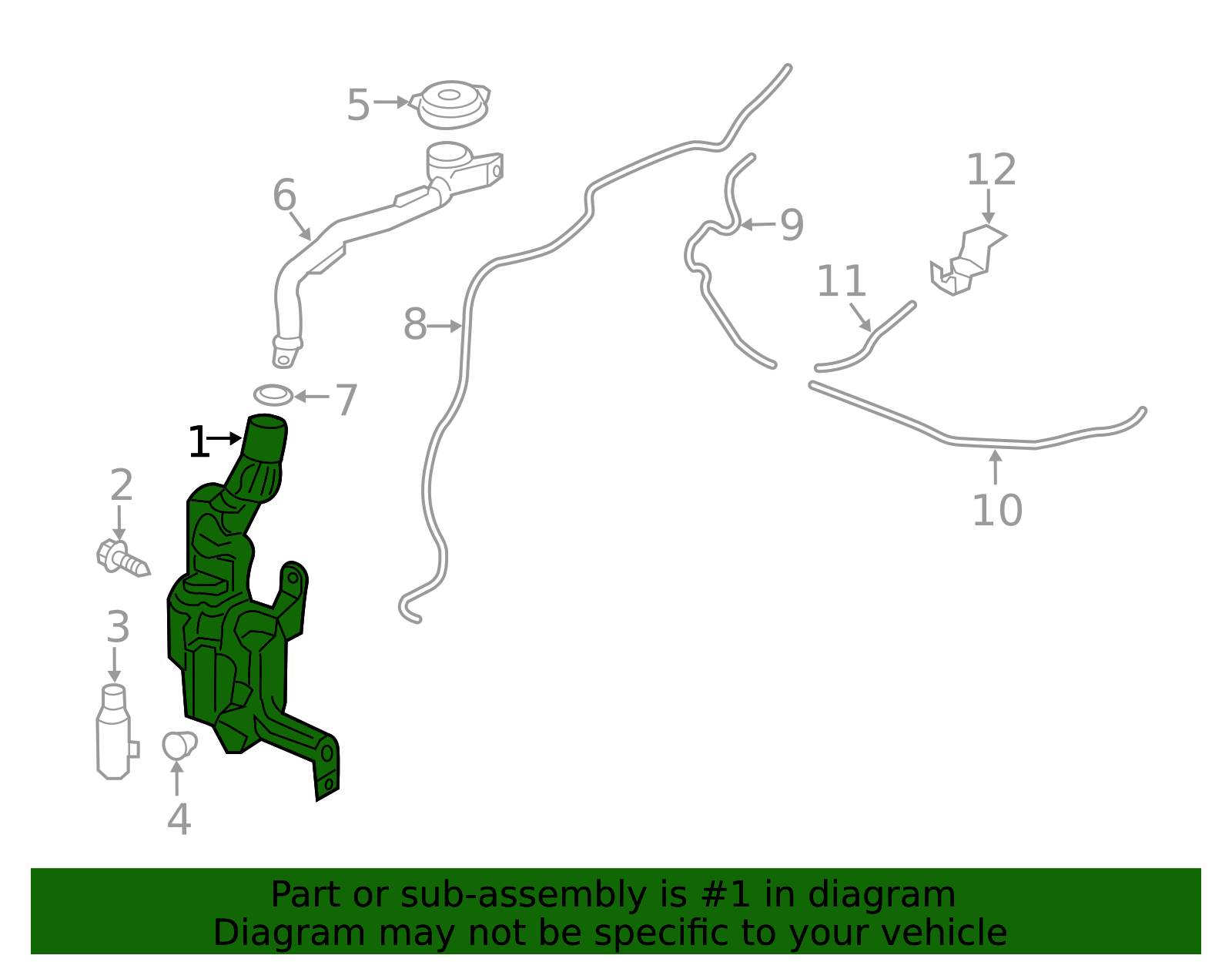 76841-TBA-A01 - Reservoir 2016-2022 Honda | Honda Parts Online
