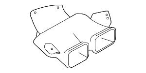 2018-2025 Nissan LEAF Center Duct 27860-5SA0A | Ziegler Nissan of ...