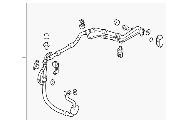 2020-2022 Hyundai Accent Hose & Tube Assembly 97775-H9200 | OEM Parts ...