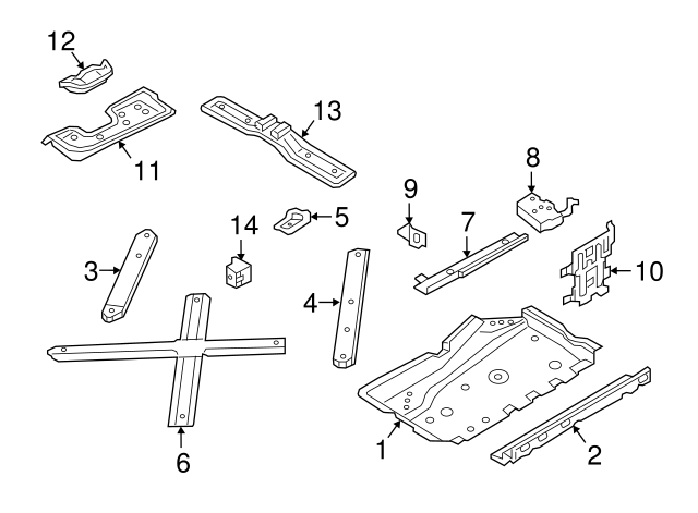 Genuine Side Member for 2017-2019 Land Rover Range Rover Evoque | Land ...