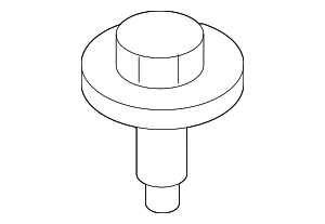 2019-2020 Ram Headlamp Assembly Screw 6512773AA | TascaParts.com