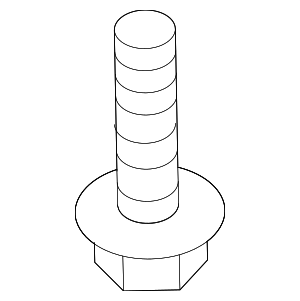 2008-2015 Audi R8 Trans Mount Bolt N-107-281-01 | AUDI HENDERSON