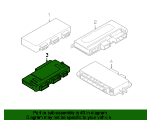61356992418 - 2010-2017 BMW Control Module (61-35-6-992-418) | BMW of ...