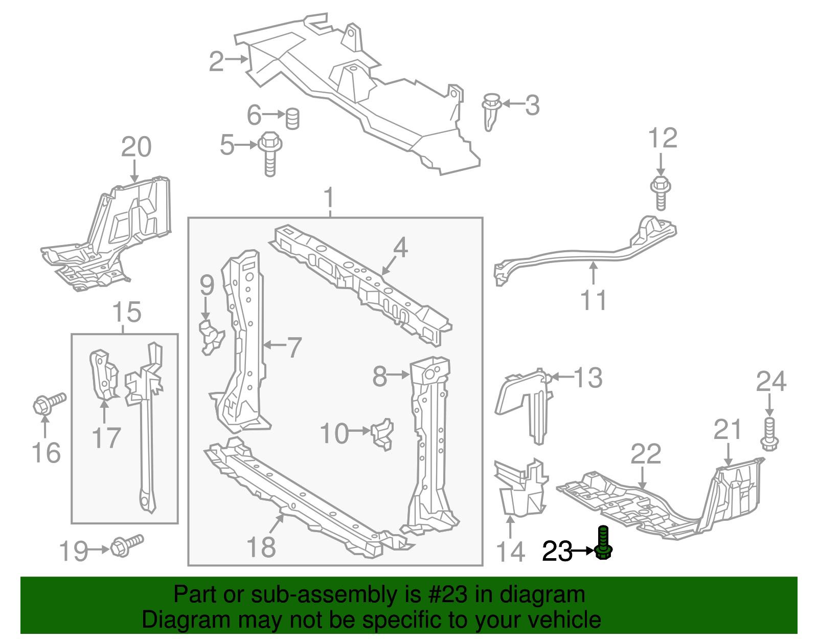2000-2019 Toyota Genuine Toyota Under Cover/Splash Shield Screw 90159 ...