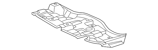 2016-2019 Toyota Prius C Splash Shield 51451-52031 | OEM Parts Online