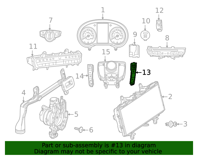 253-905-58-03 - Multi Switch 2020-2023 Mercedes-Benz | Mercedes-Benz ...