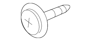 N811283-S - Mud Guard Retainer - 2007-2009 Ford | Eastgate Ford Parts CA