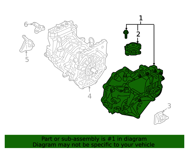 2019-2023 Hyundai Kona Electric Drive Gear 44500-18EA1 | OEM Parts Online