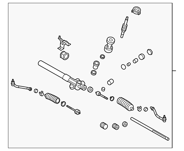 2014-2015 Hyundai Tucson Steering Gear 56500-2S010 | OEM Parts Online