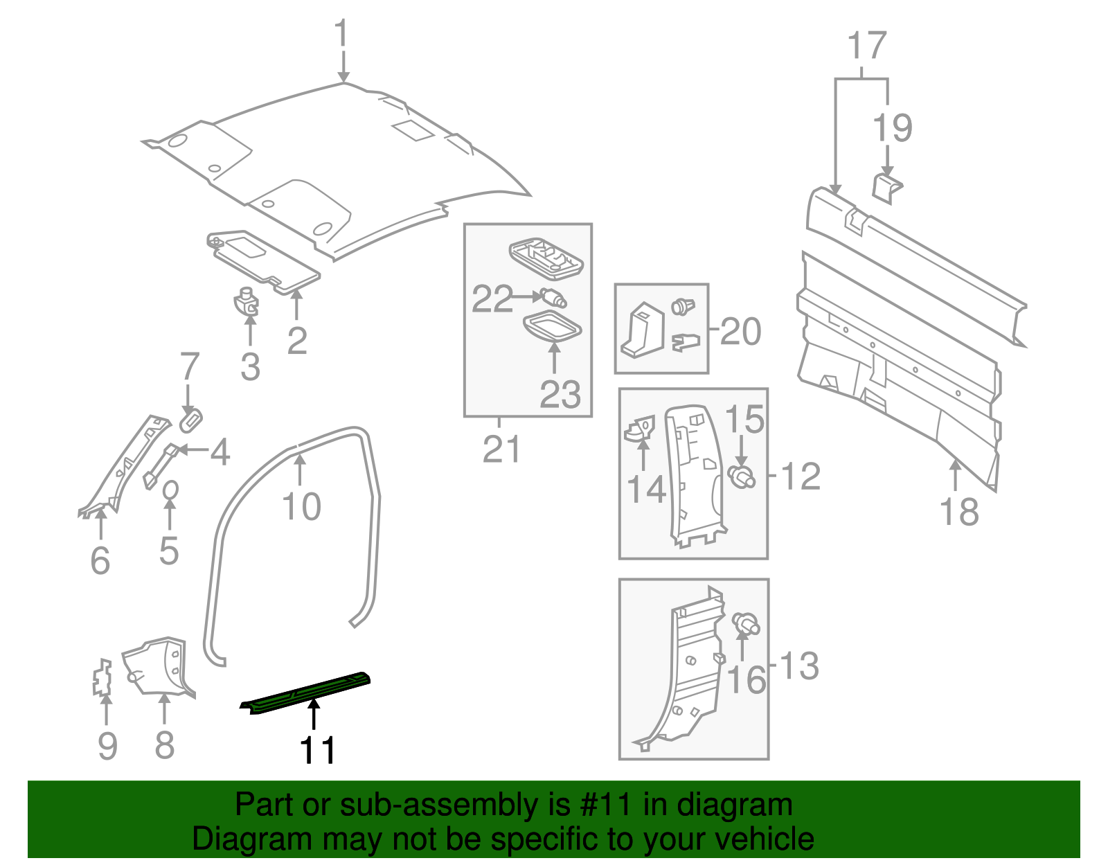 2005-2014 Toyota Tacoma Door Sill Plate 67913-04070-B0 | Retail Performance Auto Parts