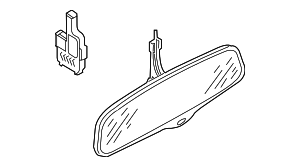 2007-2015 Audi Mirror Inside 8R0-857-511-4PK | Audi OEM Parts