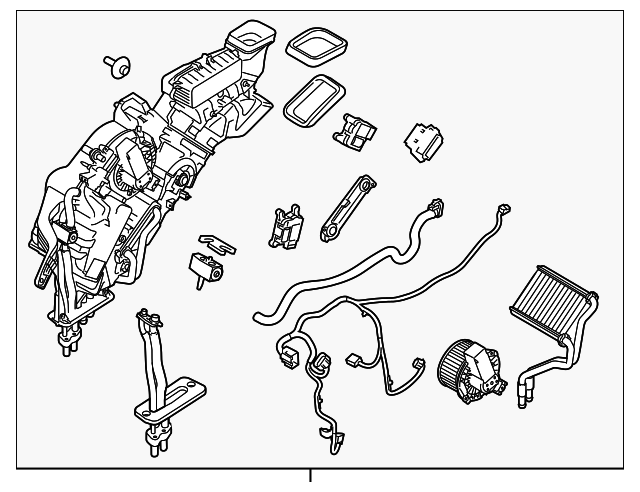 2013-2019 Lincoln MKT Heater Assembly DE9Z-19850-AV | OEM Parts Online
