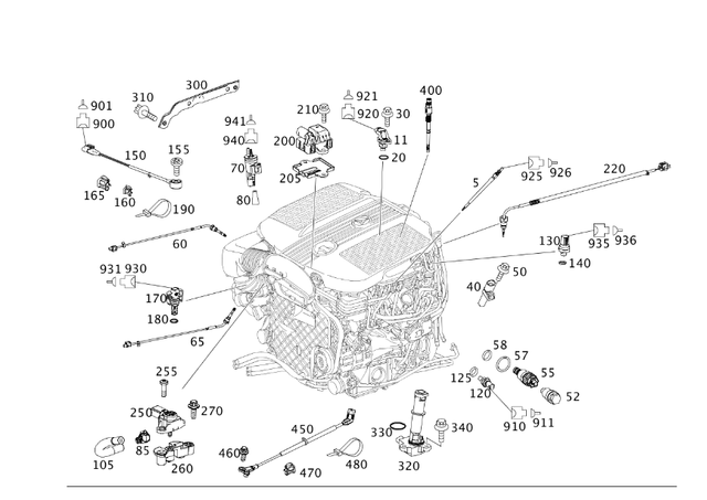 2002-2021 Mercedes-Benz O-Ring 024-997-74-45 | Mercedes-Benz Parts