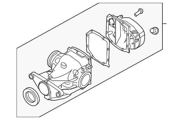 33-10-7-560-604 - Differential - 2006-2010 BMW | Buy BMW Parts Now