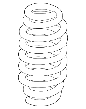 33-53-6-767-341 - Coil Spring - 2005-2011 BMW | BMWPartsHub