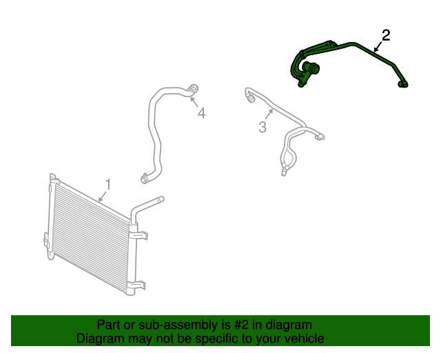 2010-2013 Land Rover Range Rover Sport Outlet Hose LR019007 | OEM Parts ...