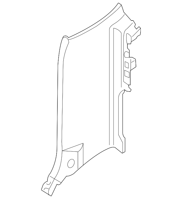 2016-2021 Nissan Frontier Lock Pillar Trim 76938-9BM0B | Riverside Nissan