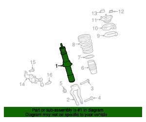 2016-2021 Jaguar F-Type Shock Absorber T2R7856 | OEM Parts Online