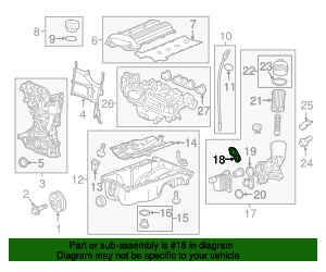 2011-2021 GM Engine Oil Filter Housing Gasket 55568539 GM ...