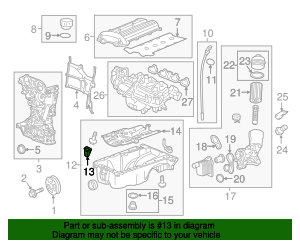 2011-2021 GM Oil Pump Screen 25196590 GM | GMPartsDirect.com