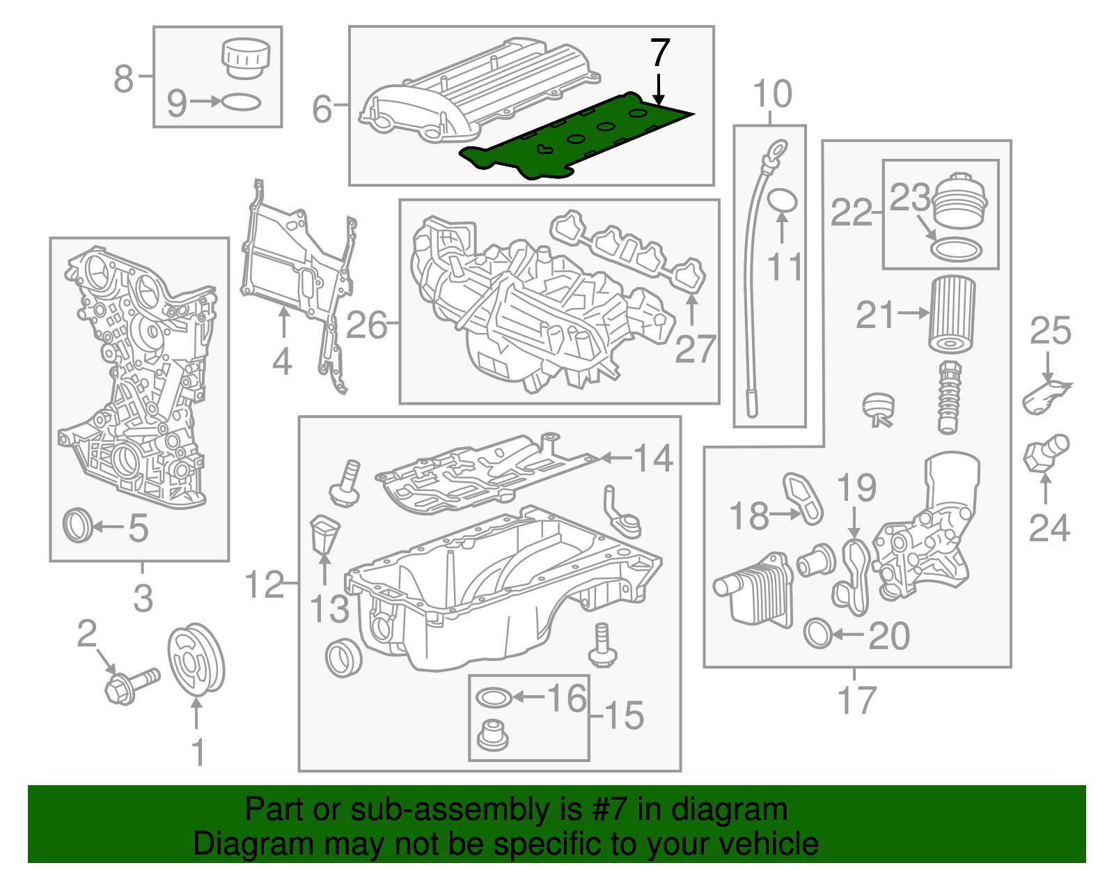 GM 25198753 Seal | Genuine GM & AC Delco OEM Parts | Findlay Auto Parts