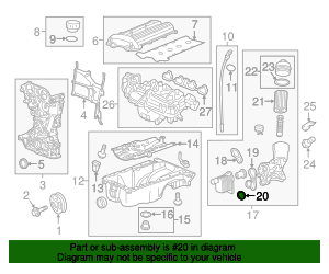 2011-2021 GM Seal 55568536 GM | GMPartsDirect.com