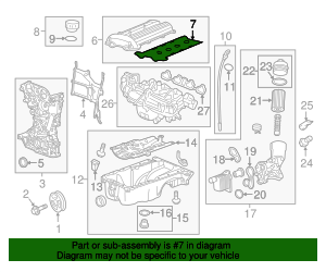 25198753 - Camshaft Cover Seal 2011-2021 GM | AutoNationParts.com